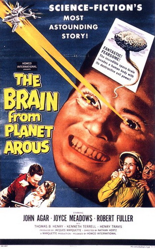 The Brain from Planet Arous (1957), สมองสยองจากต่างดาว – หมื่นทิพ's Review