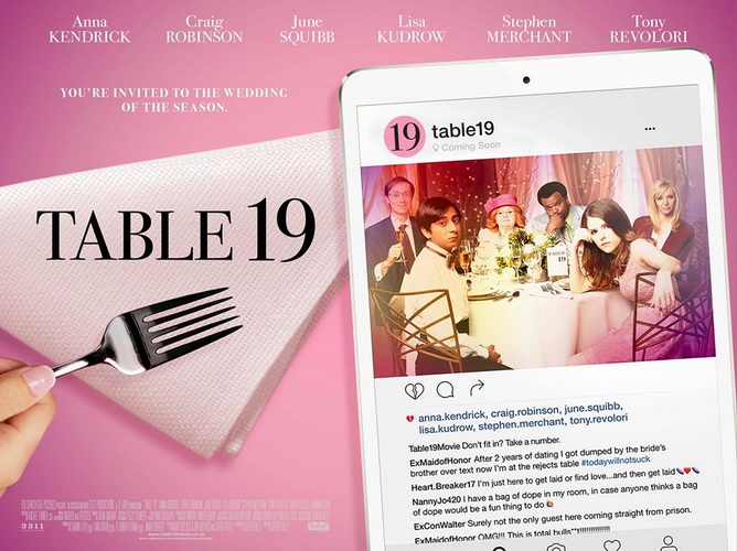 Table 19 (2017) โต๊ะ 19 – หมื่นทิพ's Review